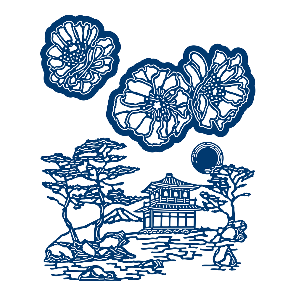 Komorebi Background Die Set – Tattered Lace