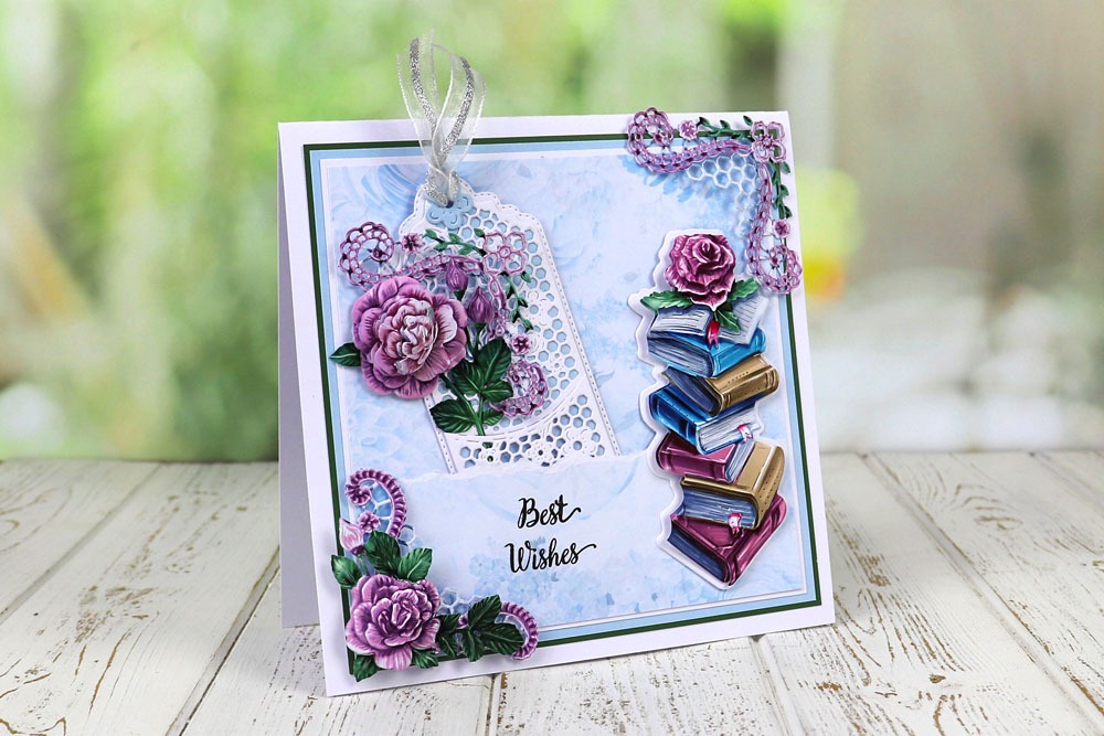 Vintage Rose Square Frames Die Set – Tattered Lace