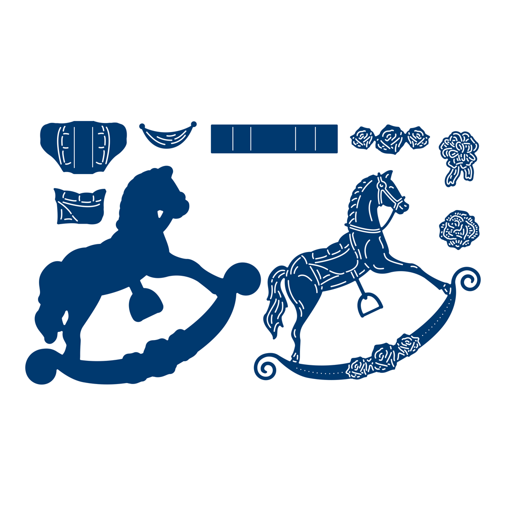 Dapped Pony Die Set – Tattered Lace
