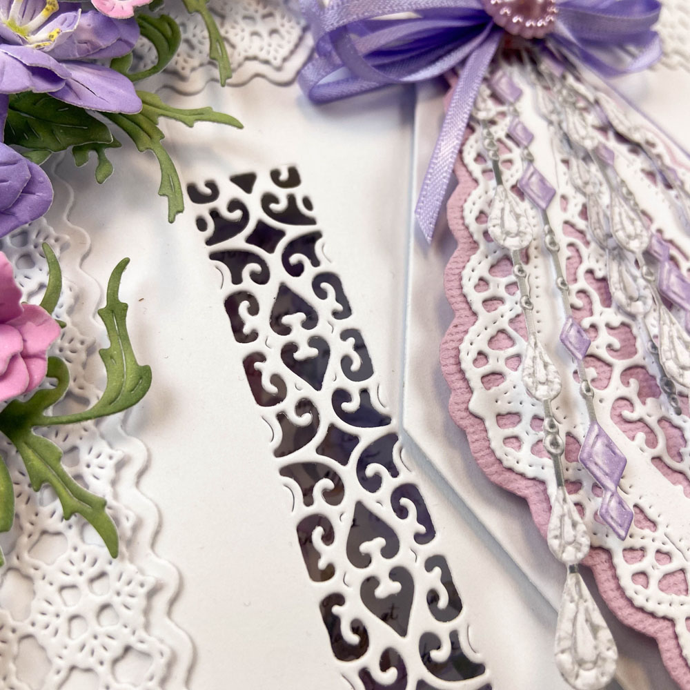Double Doily Diamond Card Shape Die Set – Tattered Lace