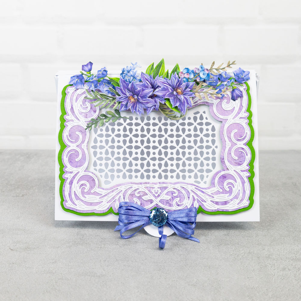 Exquisite Rectangular Card Box Die Set – Tattered Lace