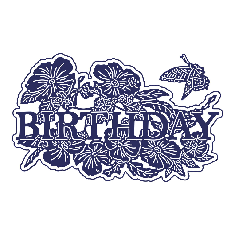 Birthday Die Set – Tattered Lace