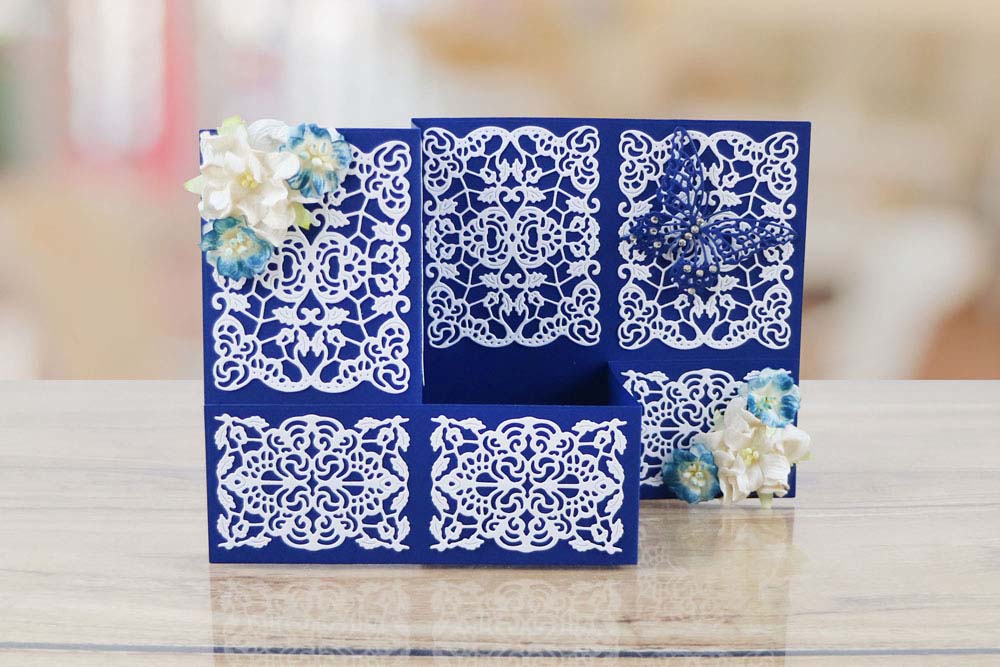 Z Fold Box Card Die Set – Tattered Lace