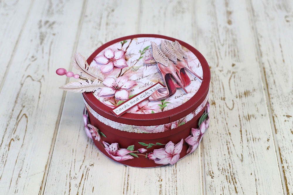 Hat Box Card Die Set – Tattered Lace