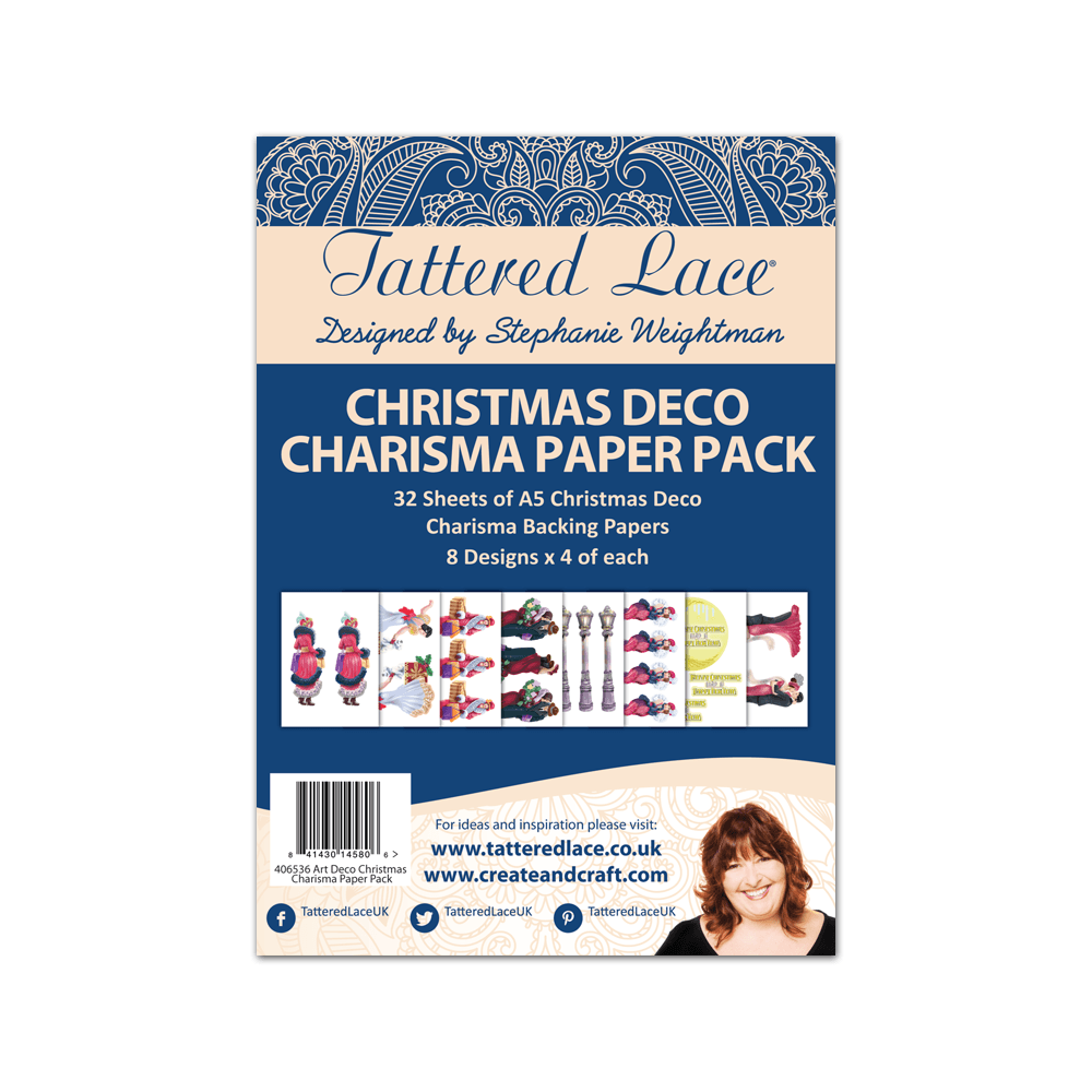 Art Deco Christmas Charisma Paper Pack – Tattered Lace