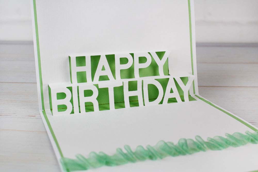 Happy Birthday Mini Pop Up Word Die Set – Tattered Lace