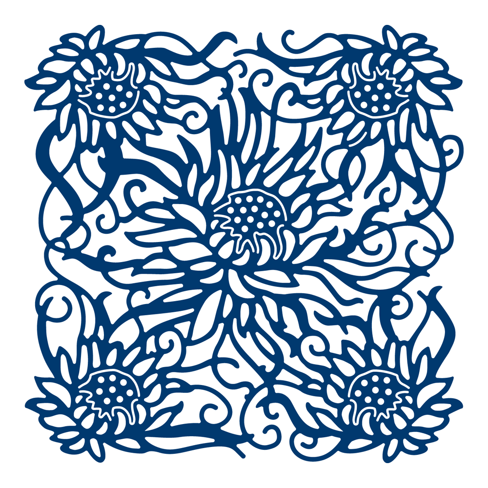 Sunflower Tapestry Die Set – Tattered Lace