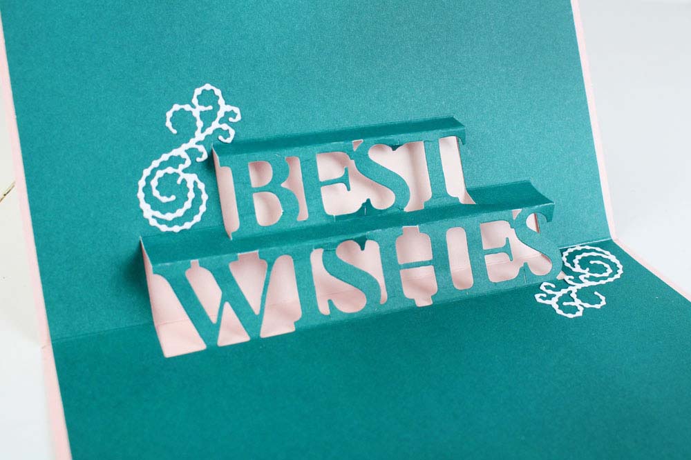 Best Wishes Mega Pop Up Word Die Set – Tattered Lace